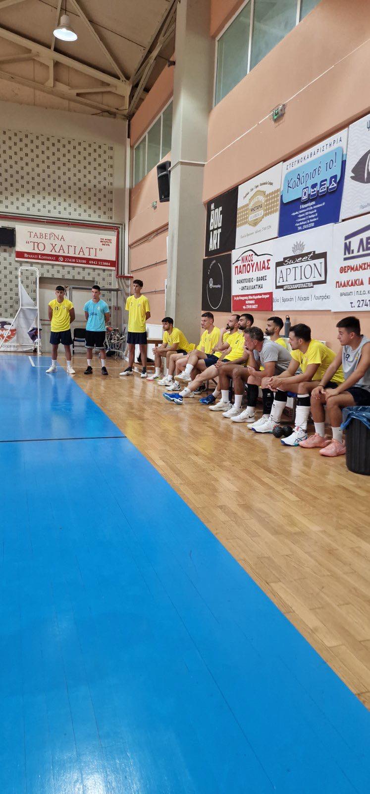 Έναρξη για τους Άνδρες μας. | Γ.Α.Σ. Παμβοχαϊκός - Pamvohaikos V.C.